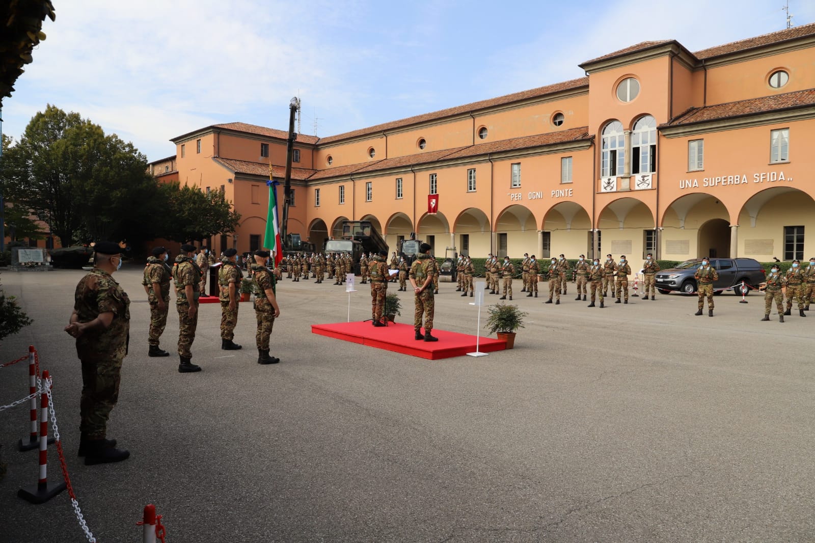 Federico Collina è il nuovo comandante del 2^ Reggimento Genio Pontieri ...