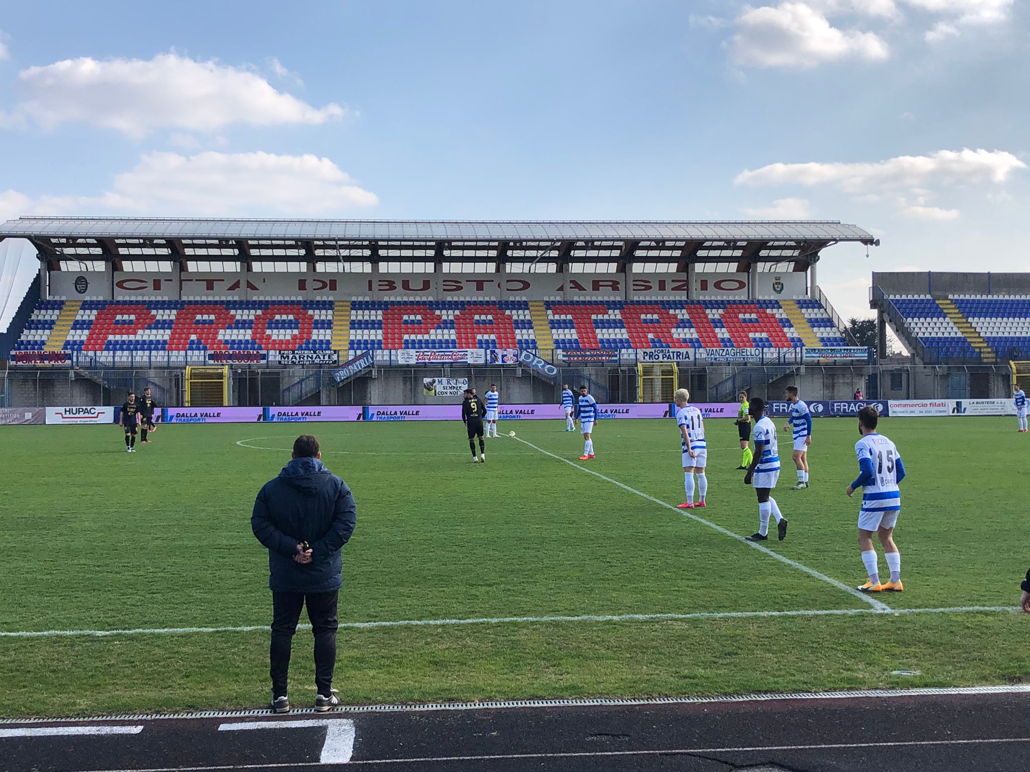 Pro Patria - Piacenza 3-0: i biancorossi tornano in zona play-out