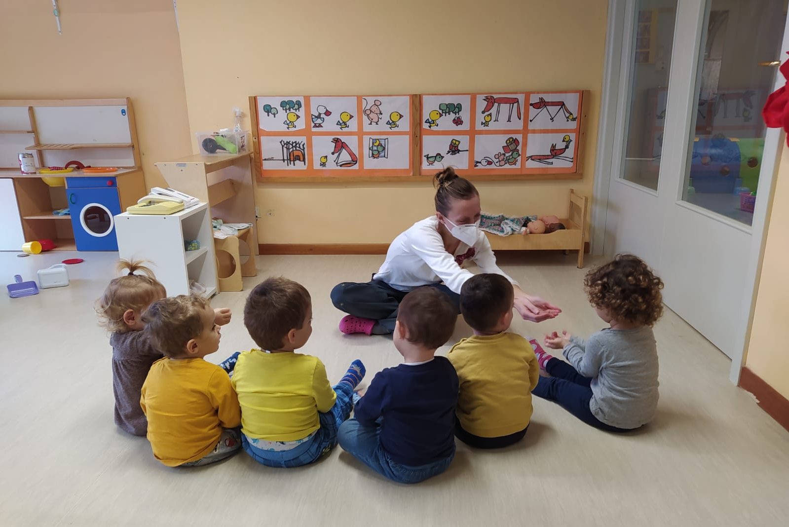 All'asilo nido di Pontenure si impara l'inglese giocando e divertendosi