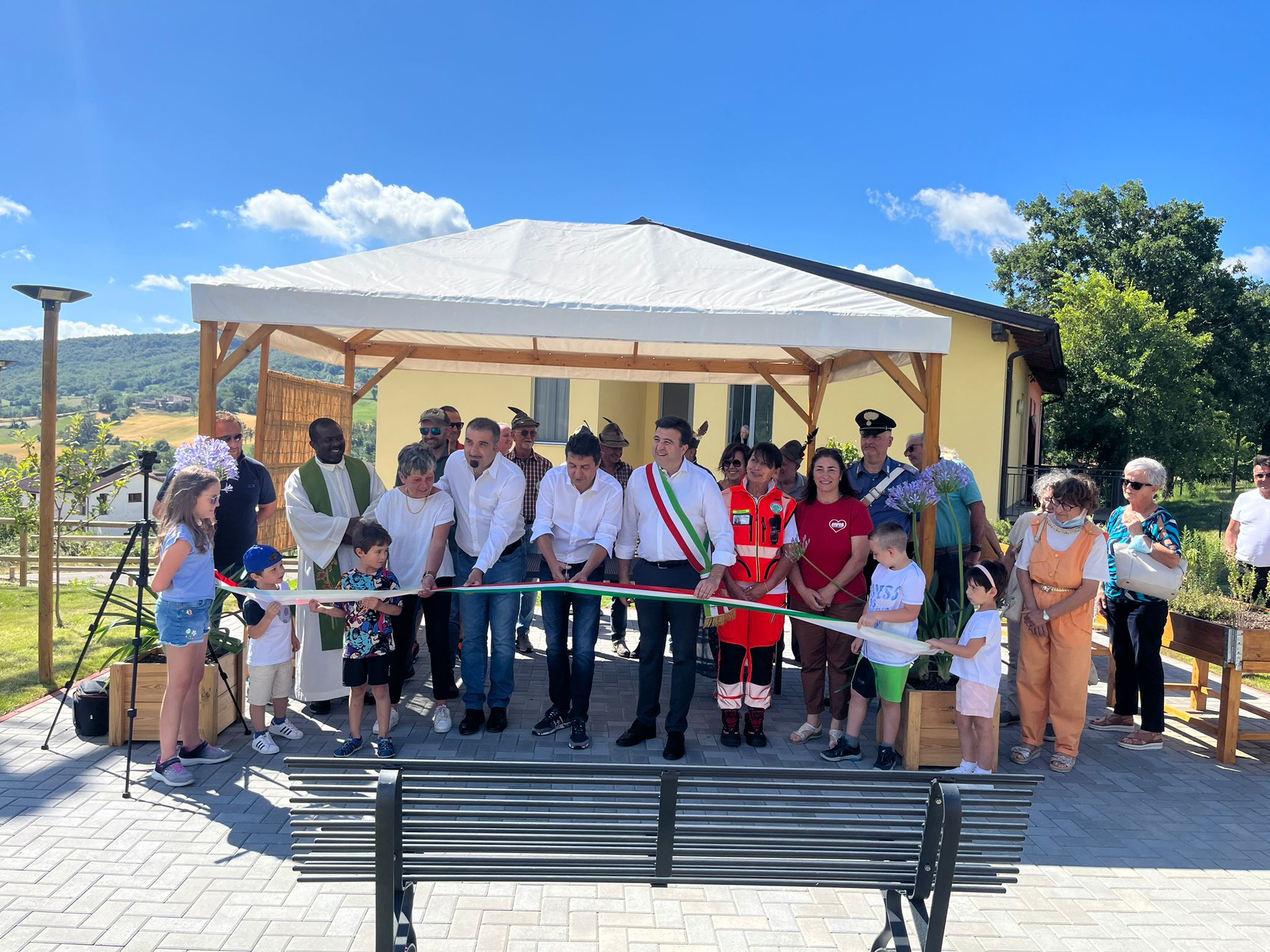 A Morfasso inaugurato il "giardino sensoriale", uno spazio "terapeutico ...