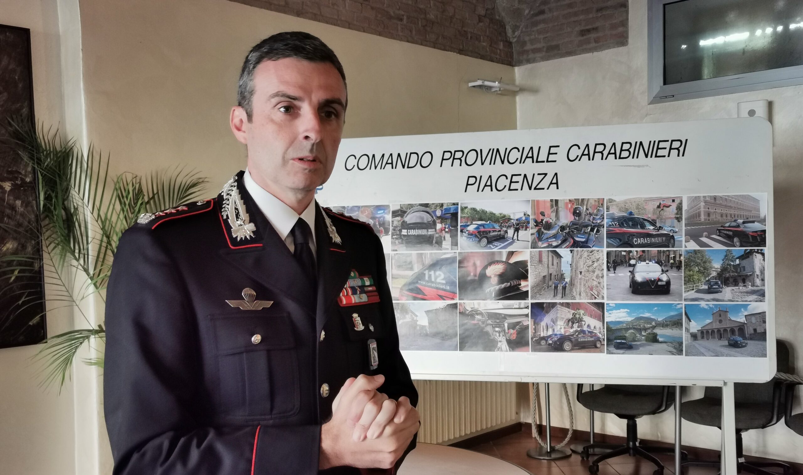 Pierantonio Breda è il nuovo comandante dei carabinieri di Piacenza ...