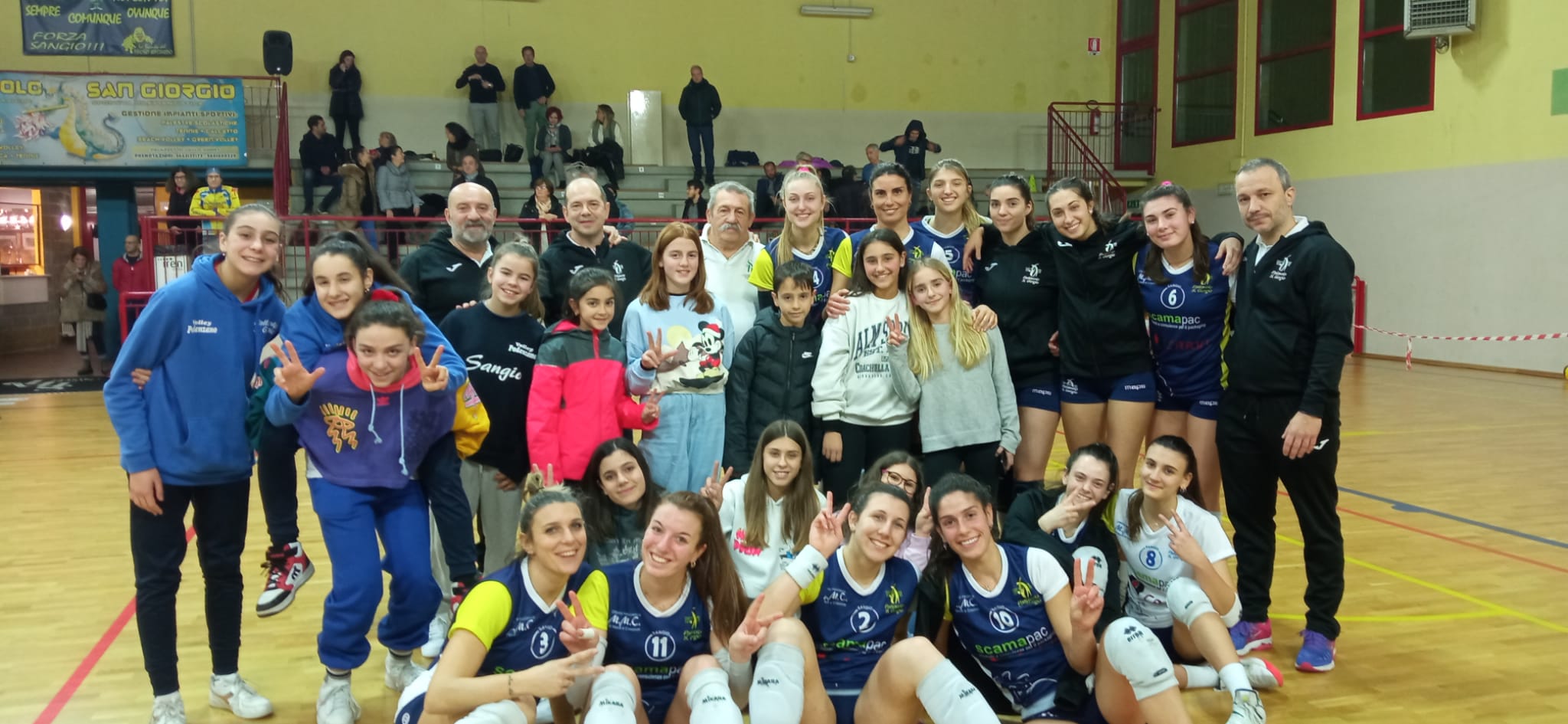 Volley, Serie B2 - La Pallavolo San Giorgio supera in rimonta il Volley ...