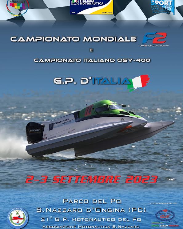 A San Nazzaro sfrecciano gli scafi della Formula 2