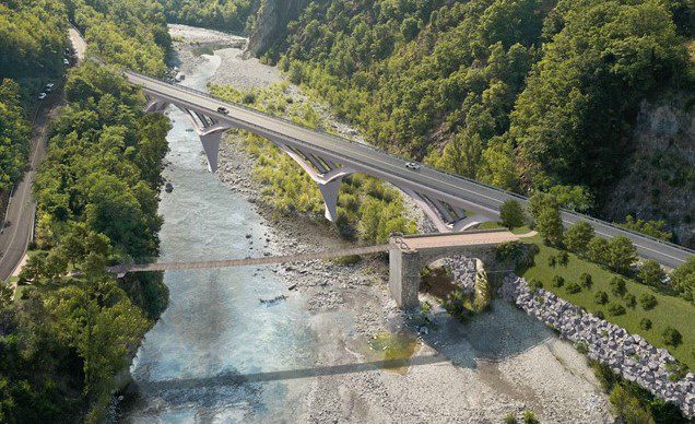 Lenzino, nuovo ponte in due anni. In arrivo anche un ponte tibetano