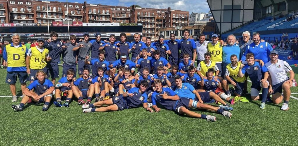 Dene e Roda (Piacenza Rugby) con la Selezione Italiana U18