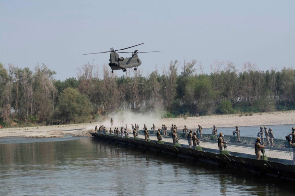 Genio Pontieri, conclusa l'esercitazione Argo