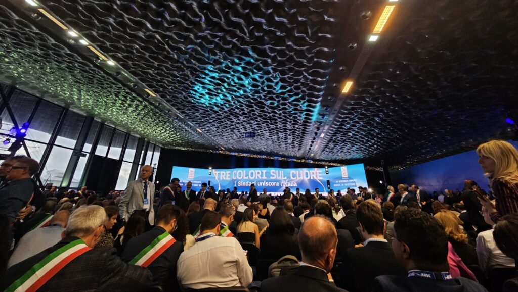 Assemblea Anci, Tarasconi: Assemblea Anci, Tarasconi:
