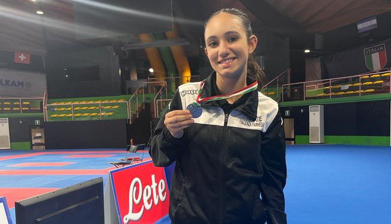 Karate Piacenza, Eva Dallavalle vice campionessa italiana