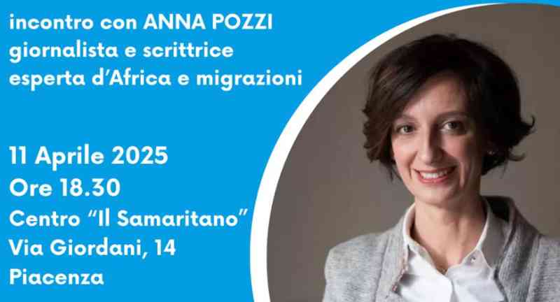 Africa Mission, l'11 aprile incontro con la giornalista Anna Pozzi