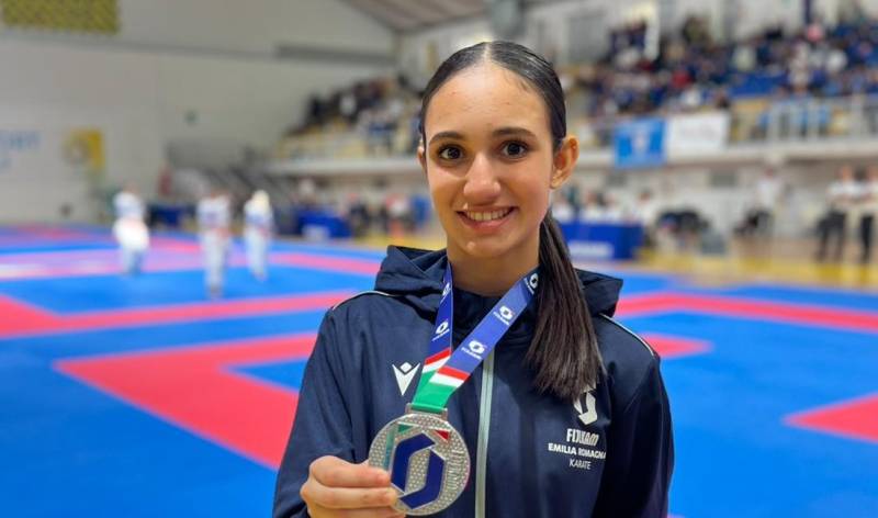 Karate - Piacenza, Eva Dallavalle vice campionessa italiana Fijlkam